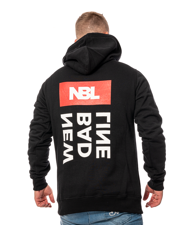 Bluza New Bad Line Hoodie Tripplelogo Czarna | Sklep Odziejsie.pl