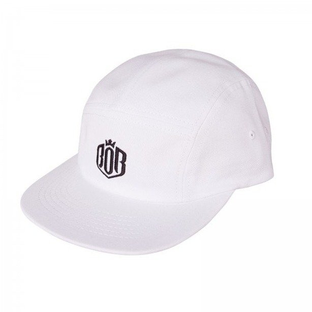 BOR CAP 5PANEL WHITE | Sklep Odziejsie.pl