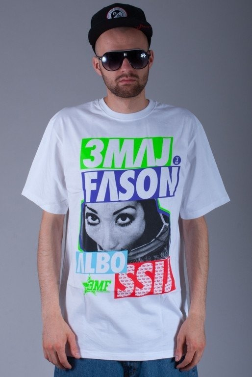 3MAJ FASON KOSZULKA SSIJ WHITE | Sklep Odziejsie.pl