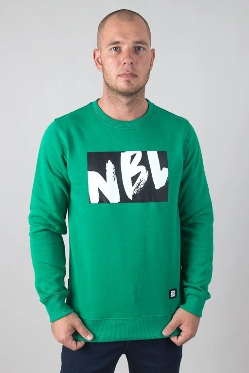 Bluza New Bad Line Draw Green | Sklep Odziejsie.pl