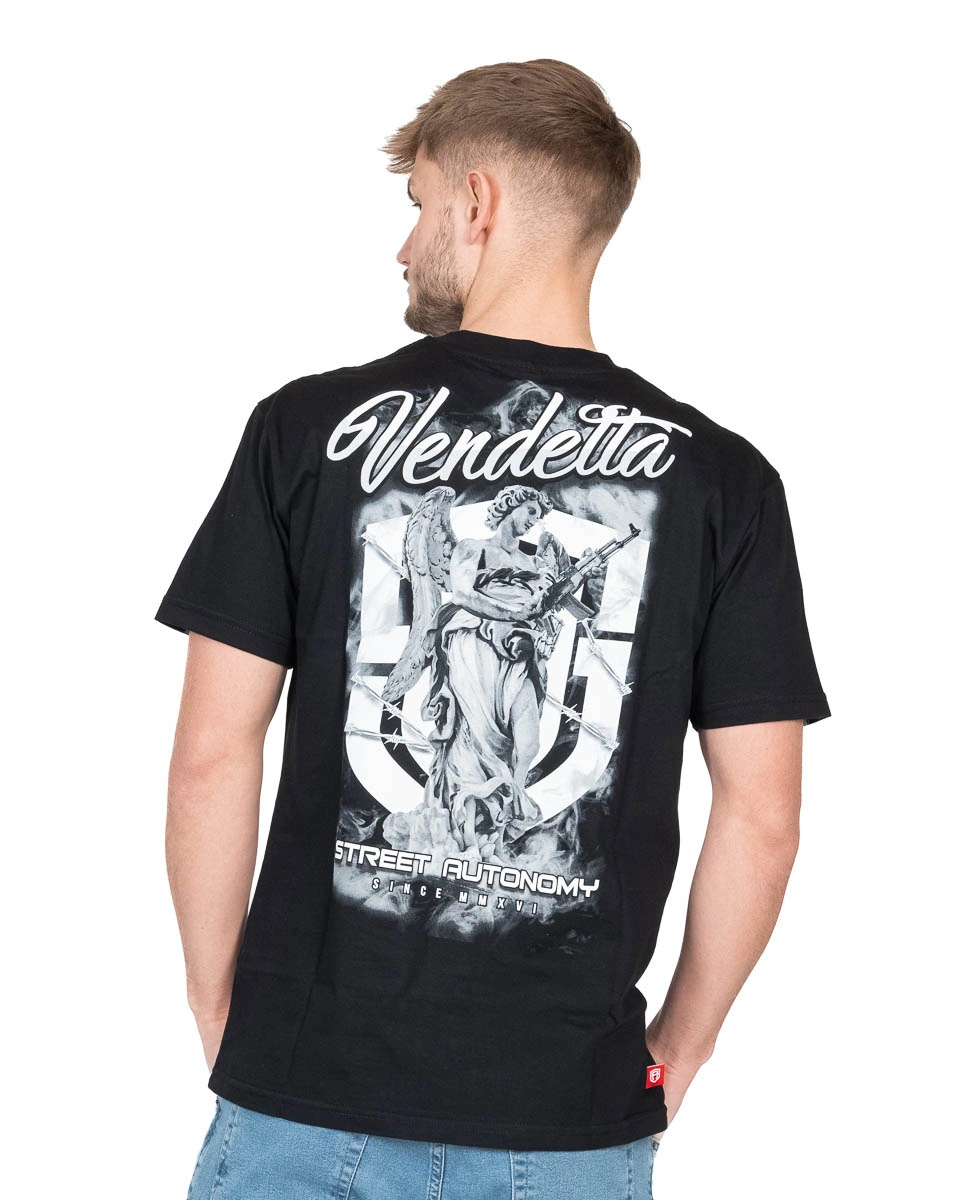 Koszulka Street Autonomy Vendetta Czarna | Sklep Odziejsie.pl