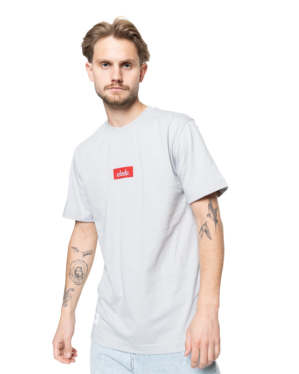 Koszulka Elade Logo 3D Szara | Sklep Odziejsie.pl