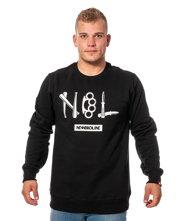 Bluza New Bad Line Crime Czarna | Sklep Odziejsie.pl