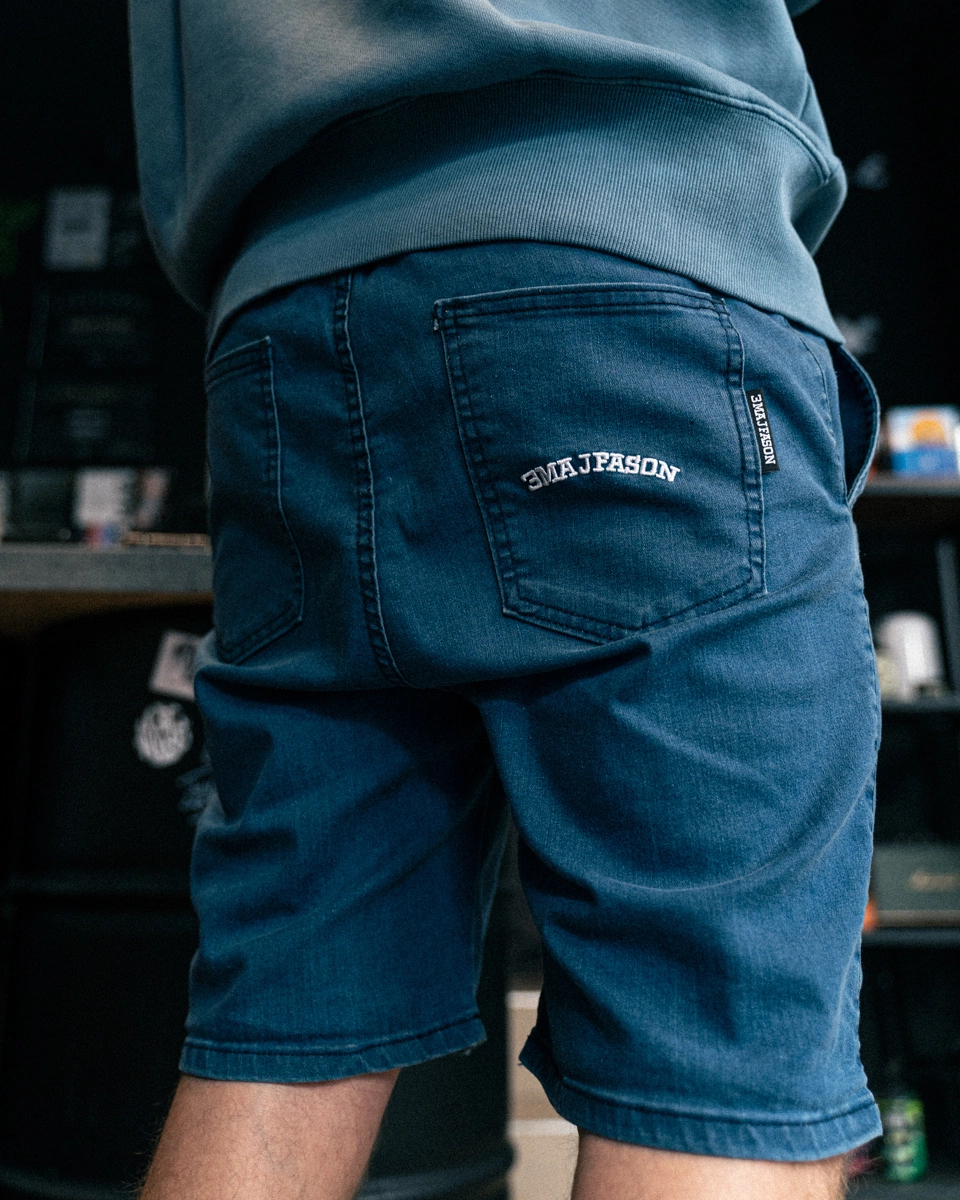 Spodenki Krótkie Jeansowe 3Maj Fason Logo Jasnoniebieskie | Sklep ...